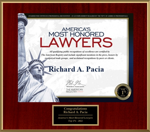 Pacia & Pacia, LLP | Attorney Richard A. Pacia, Esq.